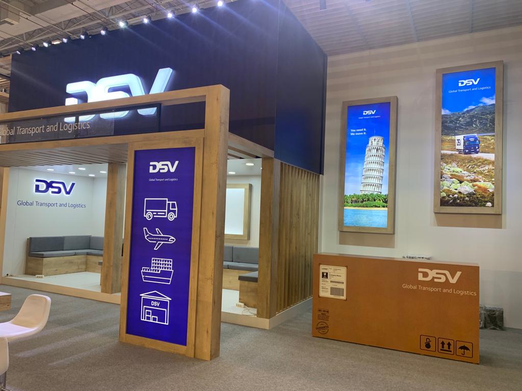 DSV- LOGISTECH- İZMİR FUAR ALANI — HES Design