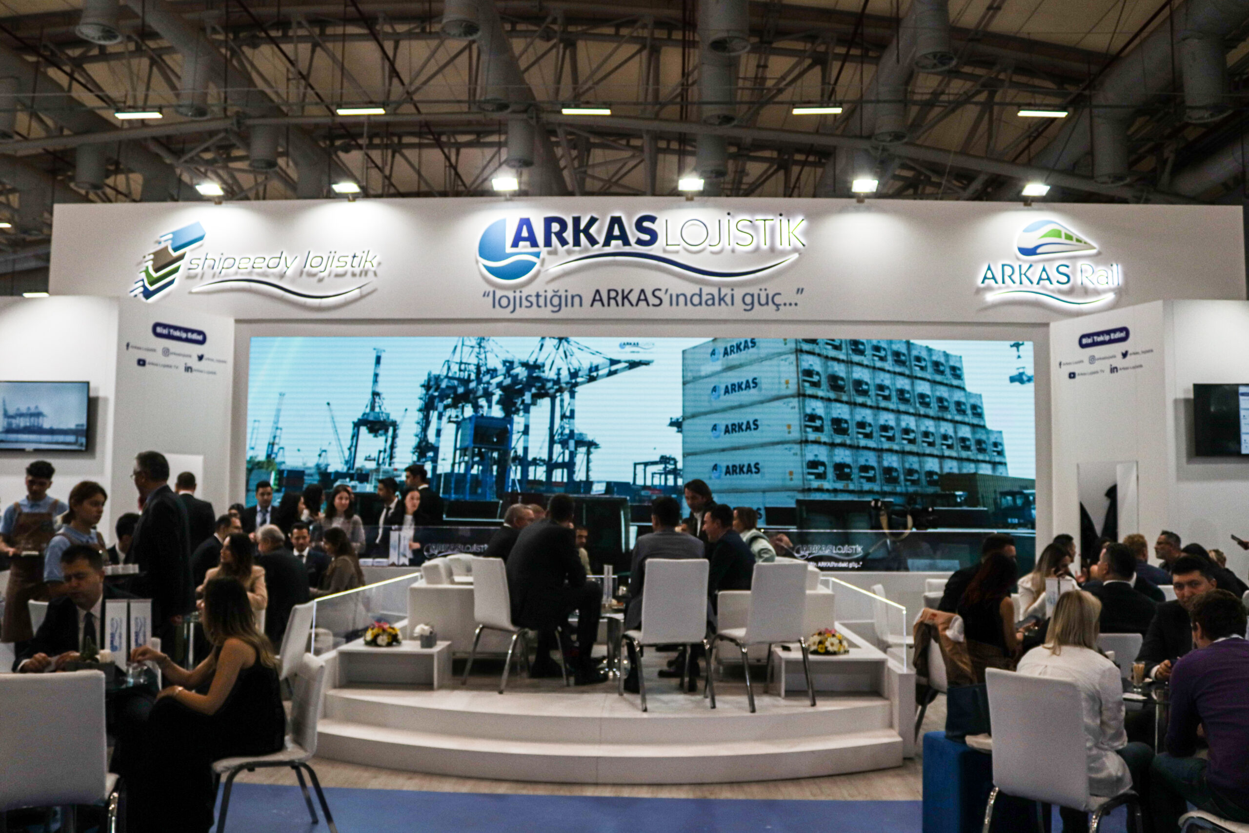 ARKAS- LOGITRANS- İSTANBUL KADİR TOPBAŞ GÖSTERİ MERKEZİ — HES Design